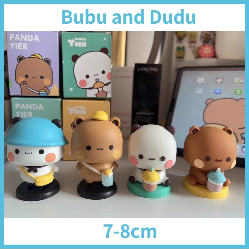 Bubu Yiers Mitao Figure Toys Panda Bubu Dudu Action Figures Kawaii Collectible Model Doll Toys ...
