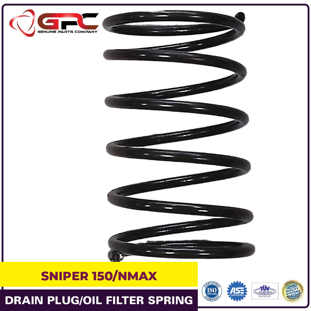 GPC SNIPER/NMAX DRAIN PLUG/OIL FILTER SPRING | Shopee Philippines