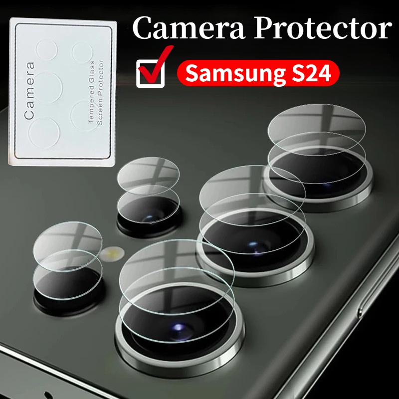 3PCS Clear Camera Lens Protective Film For Samsung Galaxy S 24 S24 S23 ...