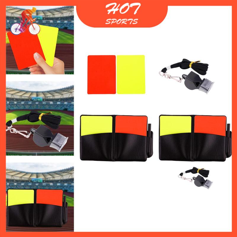 [Flourishroly4] Soccer Referee Cards Set Football Yellow and Red Card ...