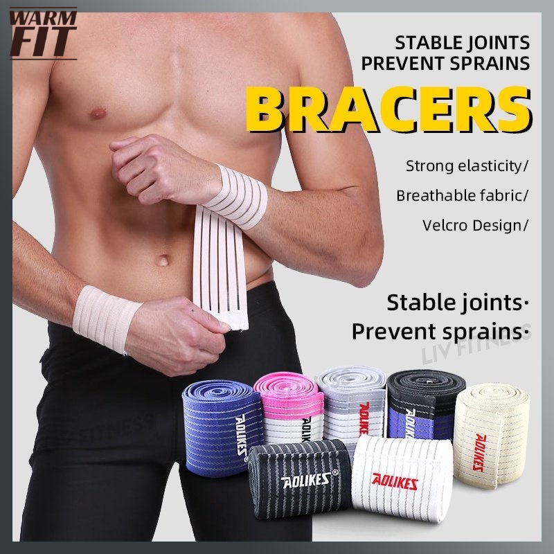 1PC Cotton Elastic Bandage Hand Sport Wristband Gym Support Wrist Brace Wrap carpal tunnel ...