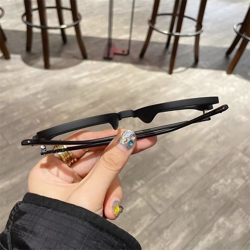 【Replaceable Lens】COD (San9)Korean Retro TR90 Square Frame Eyeglasses | Shopee Philippines