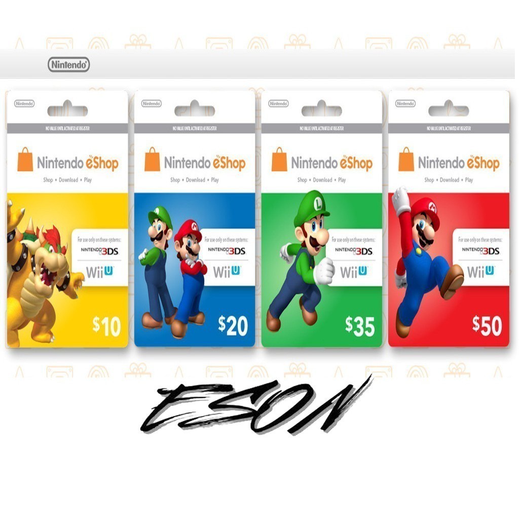 Nintendo Eshop US - USA Region - Esonshoph | Shopee Philippines