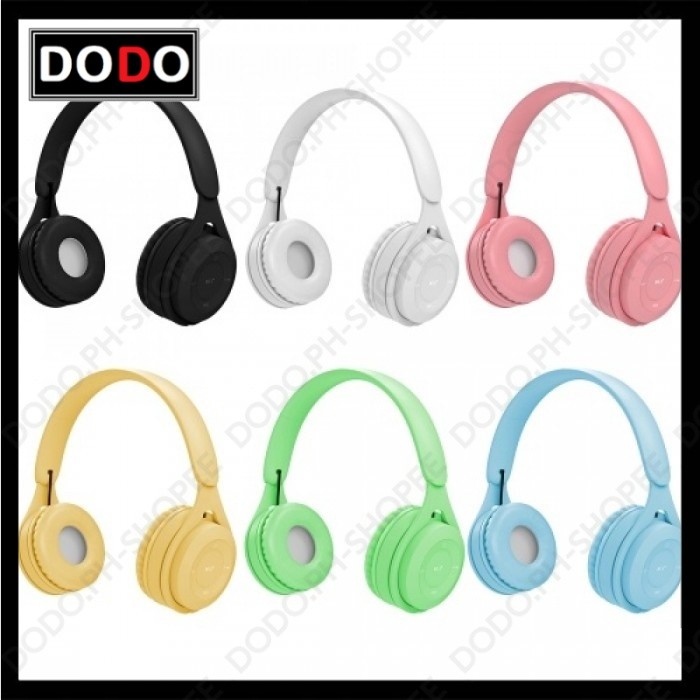 Macaroon [Good Quality] Wireless Bluetooth Gift HiFi Stereo Over Ear ...