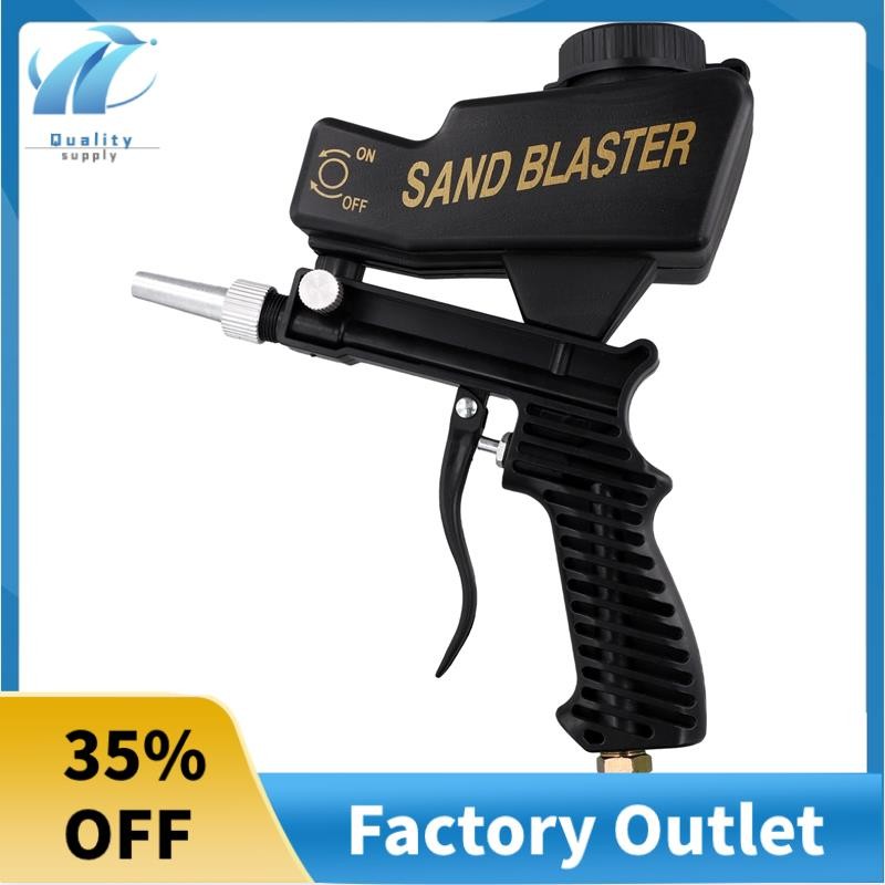 Superb Sandblasting Tool Portable Adjustable 90psi Handheld Pneumatic ...