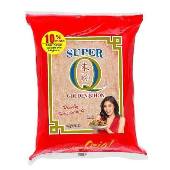 Super Q Original Golden Bihon 500g (Rice Vermicelli) | Shopee Philippines