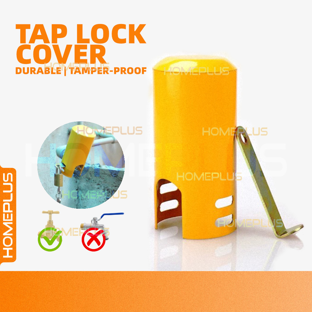 Homeplus Metal Tap Lock Cover Stopcock Water Meter Locker Cup Pengunci ...