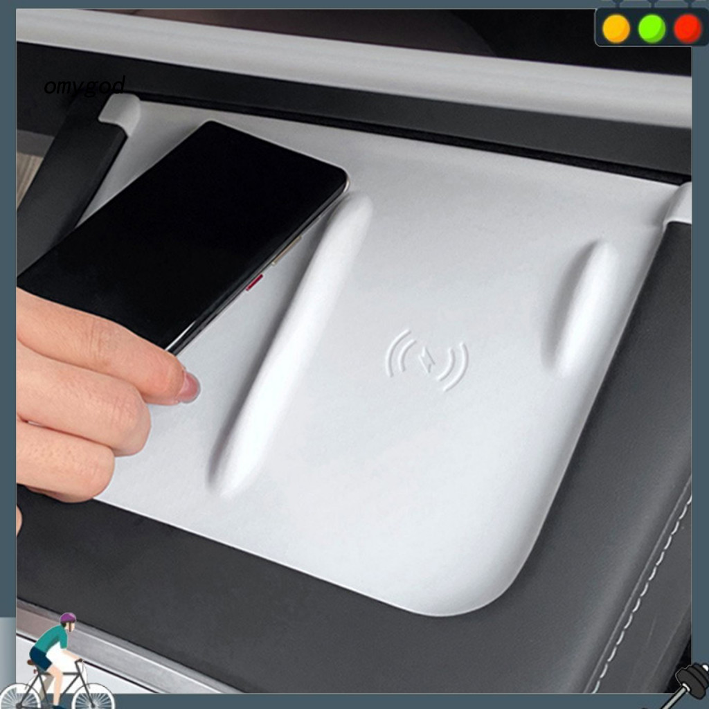 OMG Silicone Wireless Charger Pad for Tesla Model Y Silicone Wireless ...