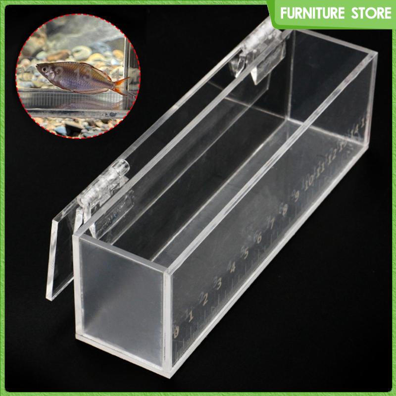 [Wishshopeelxj] Viewing Box Acrylic mini Aquarium Transparent Holder ...