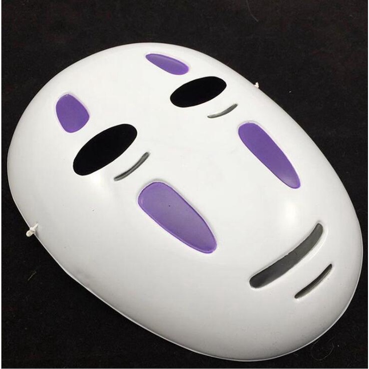Halloween Anime Cartoon Kaonashi Spirited Away No Face Man Cosplay ...