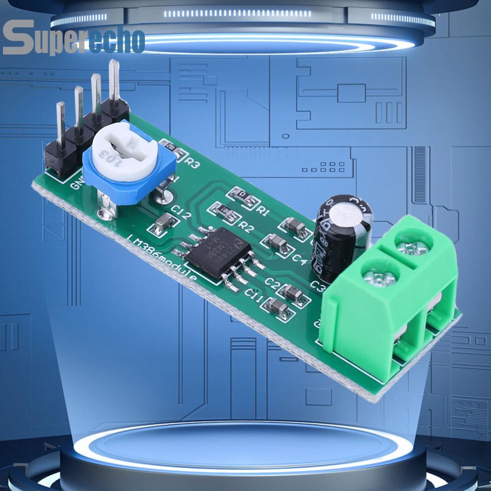 LM386 Digital Sound Amplifier Module 5V-12V Input for Speaker ...