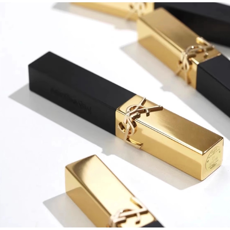YSL gold bar matte lipstick lipstick lip glaze limited High definition ...