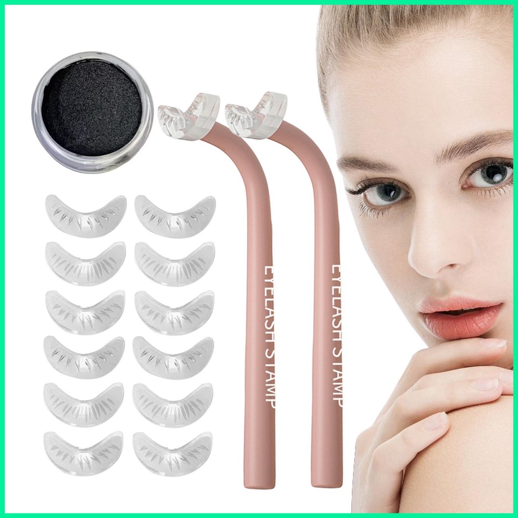 Stamps for Bottom Lashes Realistic Bottom Lash Stamp Easy to Put On Eye ...