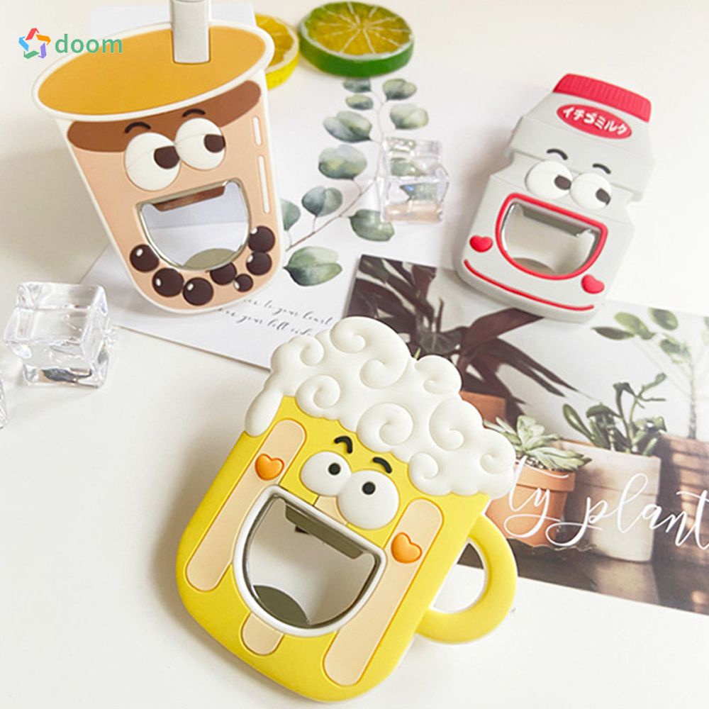 Cute Cartoon Beer Bottle Opener Soft Stainless Steel Magnettic ...