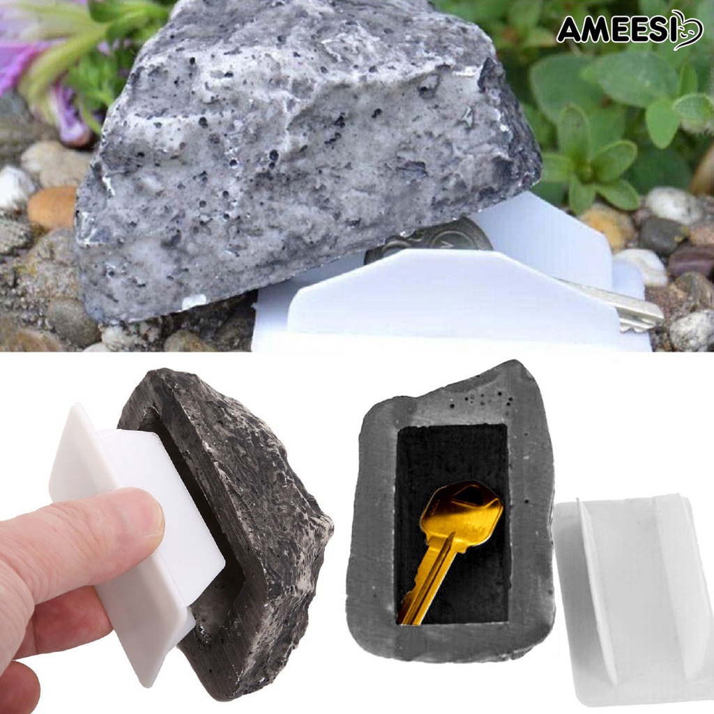 Ameesi Simulation Stone with Secret Compartment to Hide A Spare Key ...
