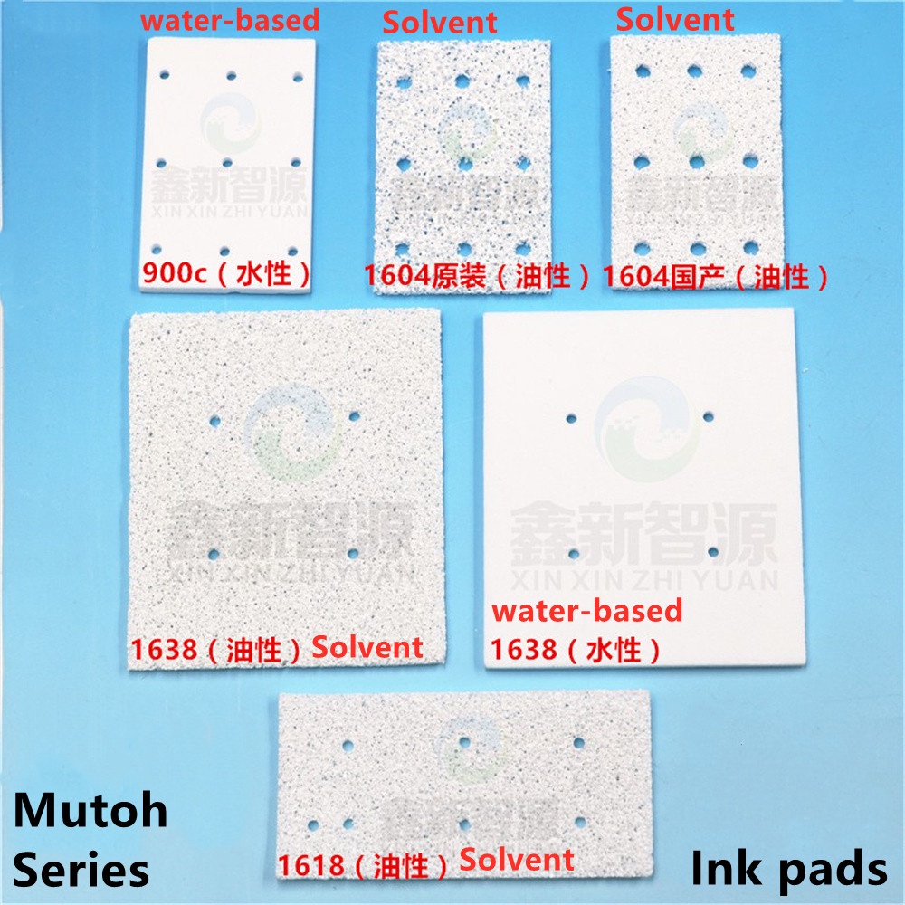 MUTOH Eco solvent Printer DX5 head capping waste ink sponge pad for ...