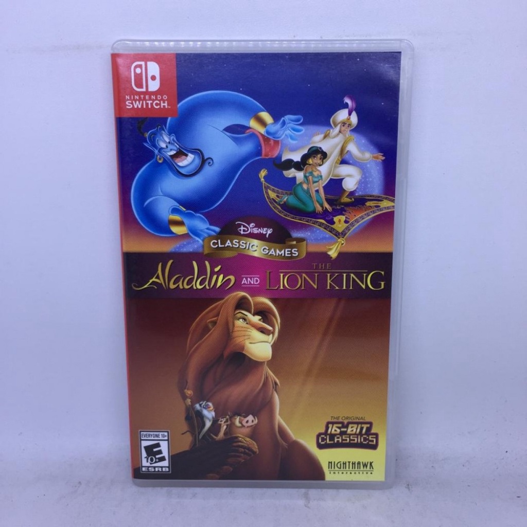 Nintendo Switch Disney Classic Games Aladdin and The Lion King | Shopee ...