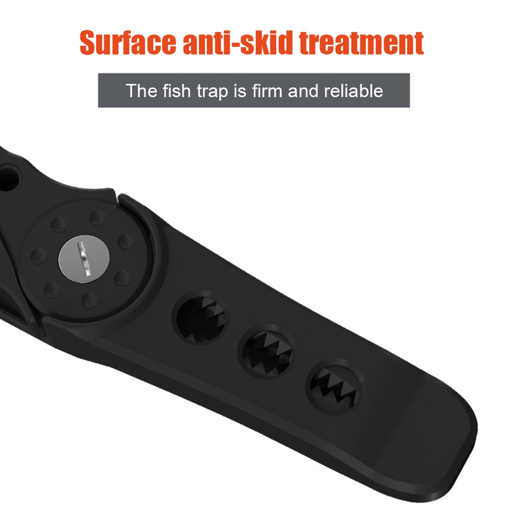 Fish Lip Grabber Plier Controller Holder Clamp Fishing Tongs Gripper ...