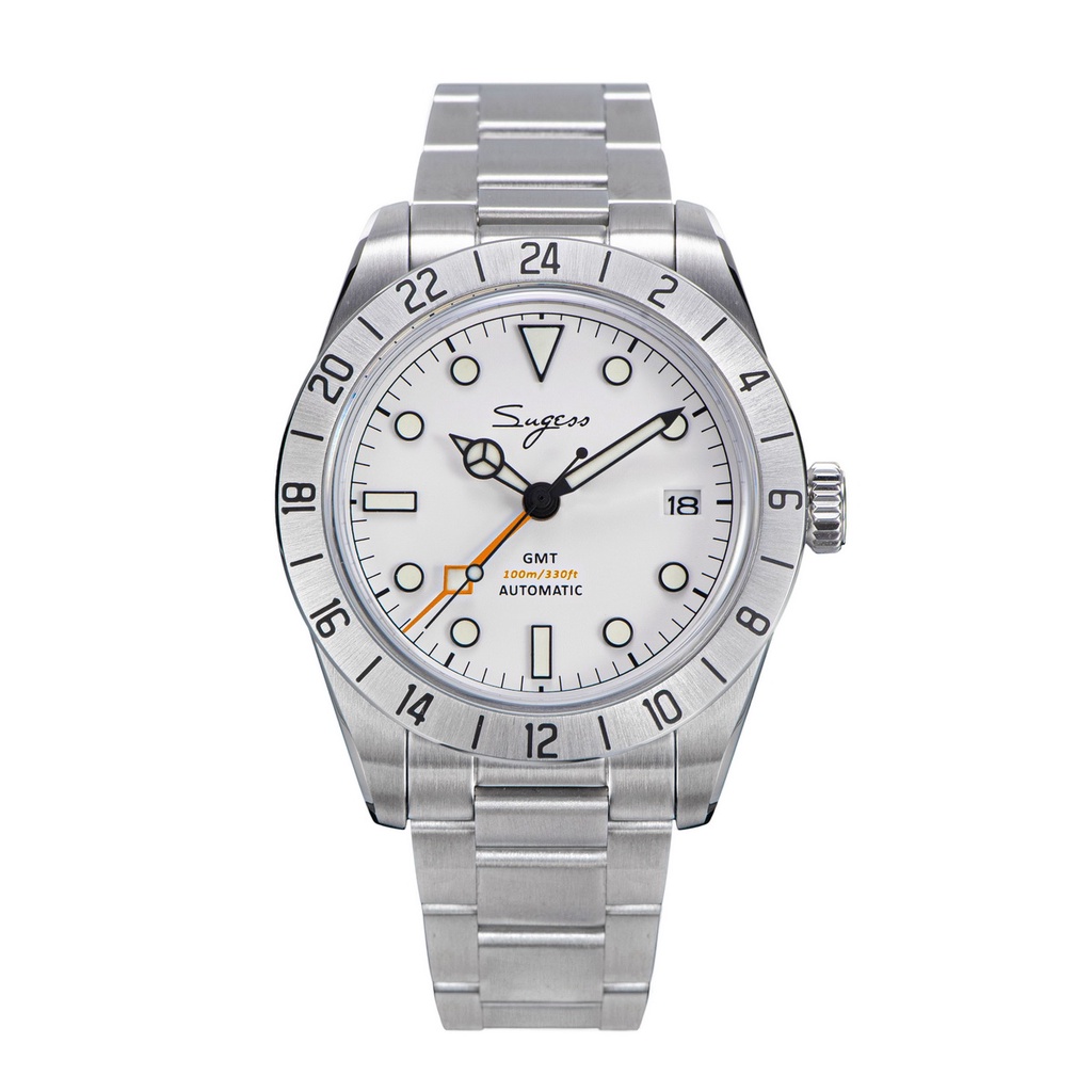 Sugess S431 S436 GMT Men Watch GMT Automatic NH34 Movement 100M ...
