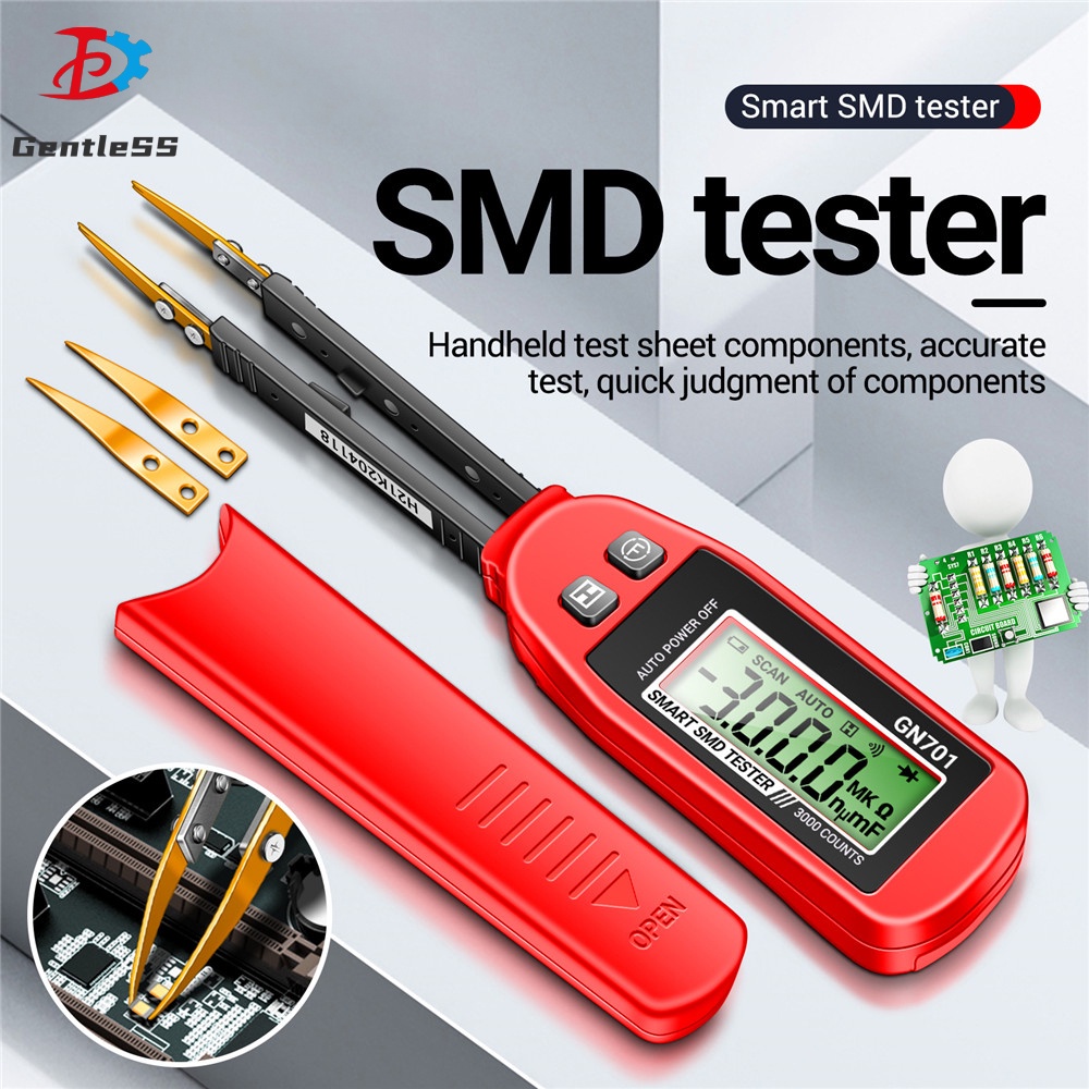 Digital Smart SMD Tester Diode Continuity Resistor Capacitor LED ...