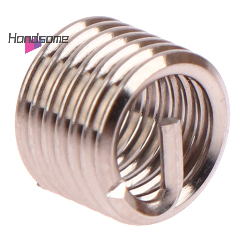 Handsome- 50Pcs Wire Thread Insert M6 X 1.0 1.5D Insert Helicoil Wire ...