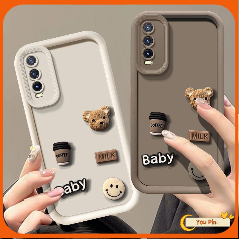 Casing Vivo Y20 Y20i Y11 Case Y12 Y15 Y17 U10 Y12S Y12A Y20S Y91 Y95 ...