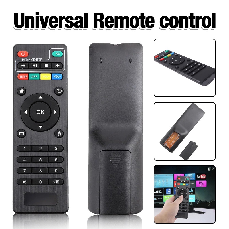 TV Box Remote Control For H96 X96 mini MAX/V88/TX6/T95X/Z Plus/TX3 M12 ...