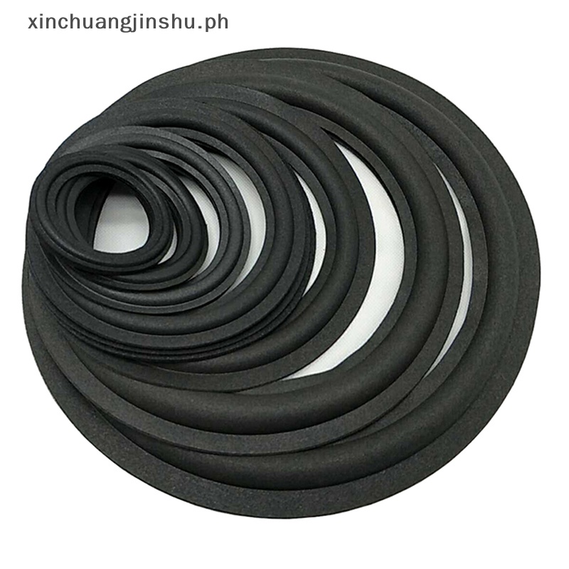 XIN 3-12 Inch Speaker Surround Rubber Woofer Edge Ring Foam Audio ...