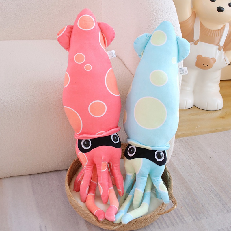 Big Size Lifelike Cute Squid Plush Toy Stuffed Sea Animal Cuttlefish ...