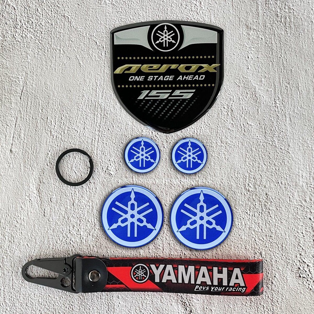 For Yamaha 3D AEROX NVX 155 V1 V2 Motorcycle Sticker Reflective ...