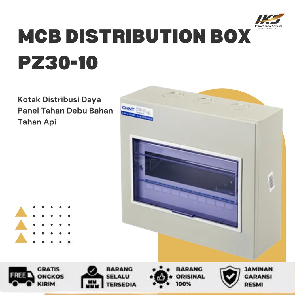 Mcb Group Distribution Box PZ30-10 Circuit Box Wiring Box | Shopee Philippines