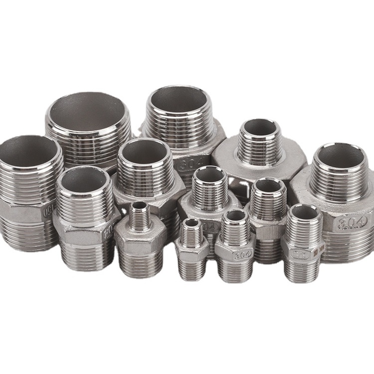 [WDY] 304 Stainless Steel Double External Thread Joint Directly to ...