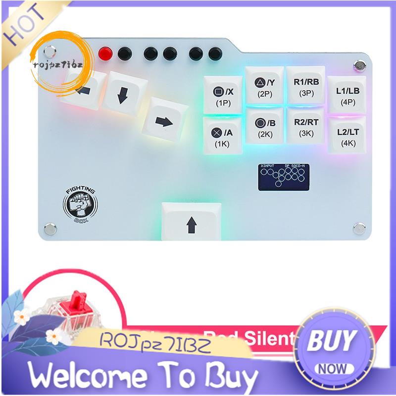 【ROJpz7IBZ】For GP2040 FightingBox Hitbox Fightstick Keyboard with Hot ...
