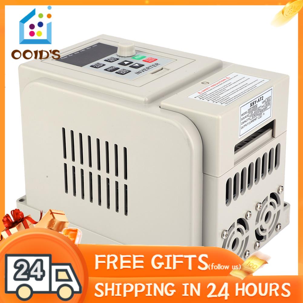 Ooidshop PWM 220VAC Variable Frequency Drive VFD Controller 1‑Phase ...