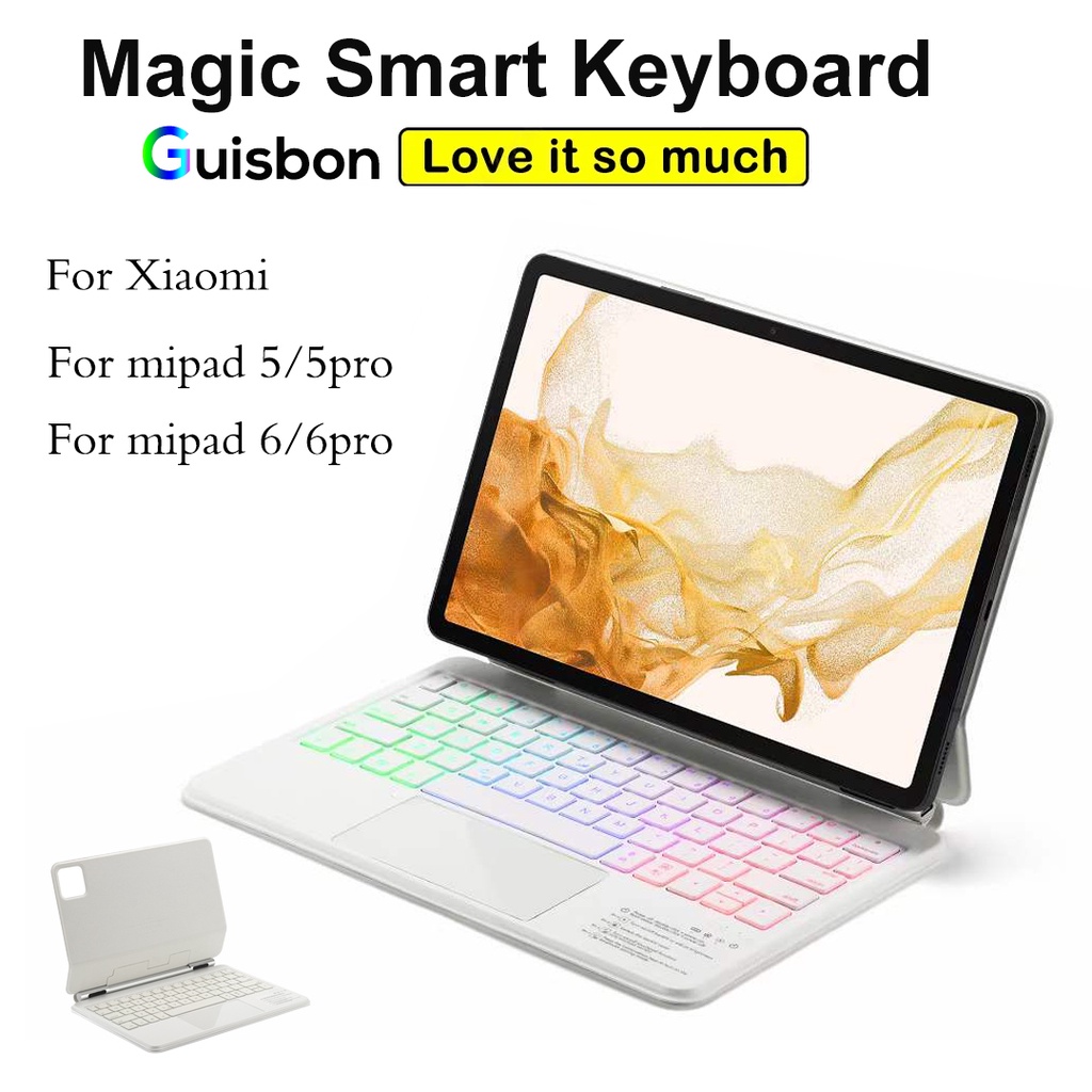 2023 New Bluetooth Touchpad keyboard For XiaoMi MiPad 5 Pro 11 2021 ...