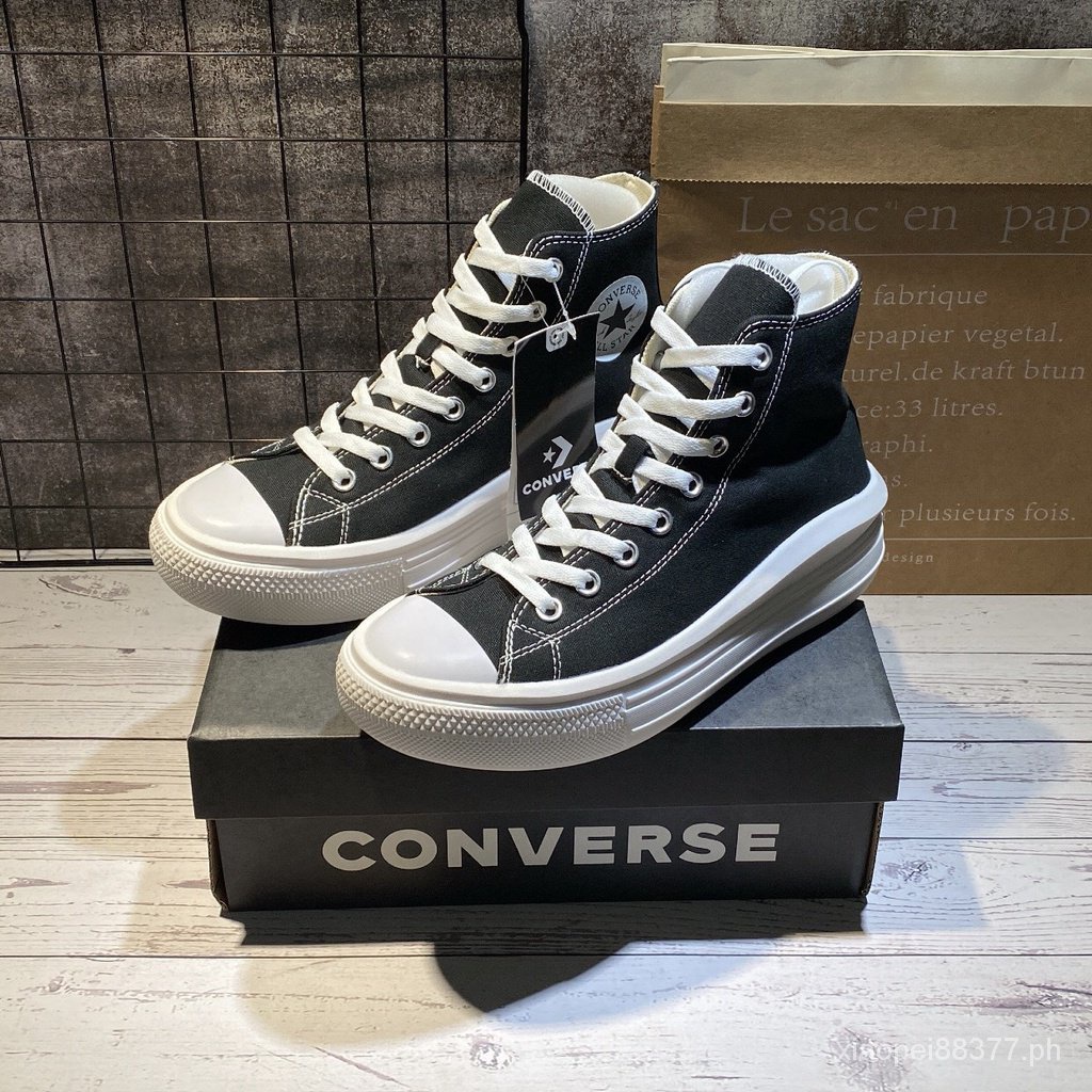 Converse FTW Chuck Taylor All Star Move platform sneakers, Converse run ...