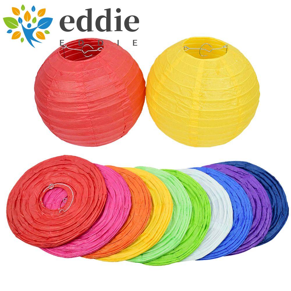 26EDIE Round Paper Lanterns Wishing Chinese Birthday Decoration Party ...