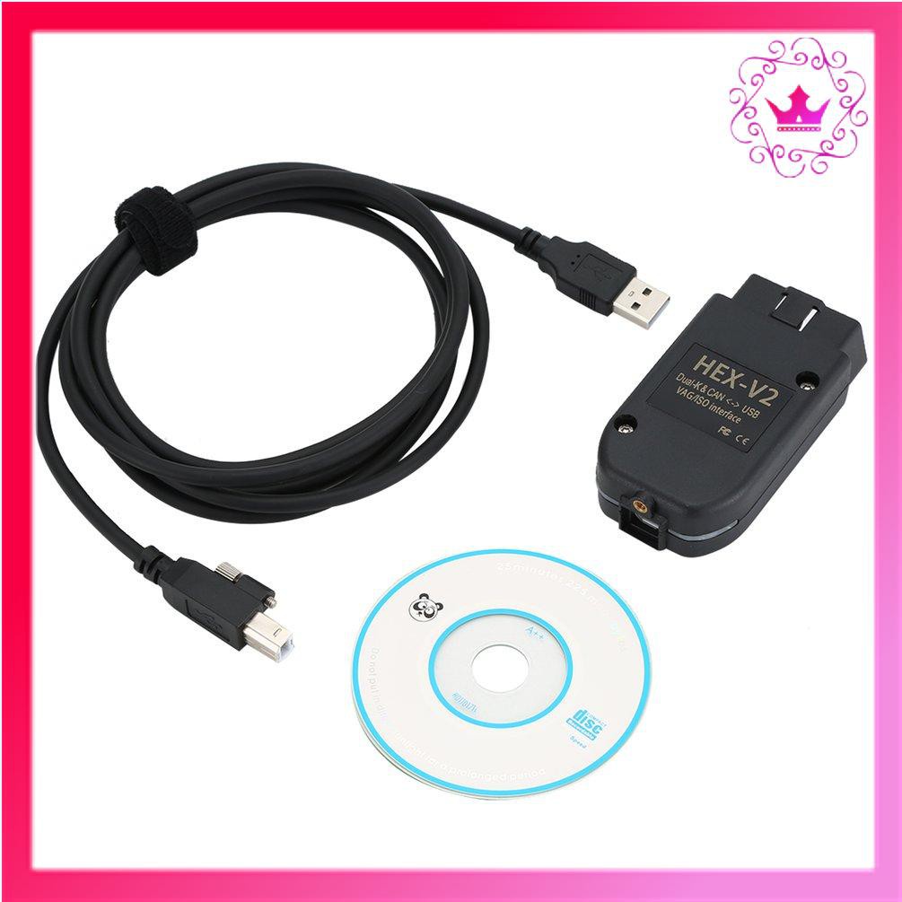Vcds Hex V2 Interface Vag Com 18.9 Interface For Vw Audi Skoda Seat s^Q ...