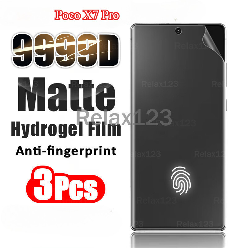 For Xiaomi Poco X7 Pro 5G 1-3Pcs Matte Hydrogel Film For Poco X7Pro ...