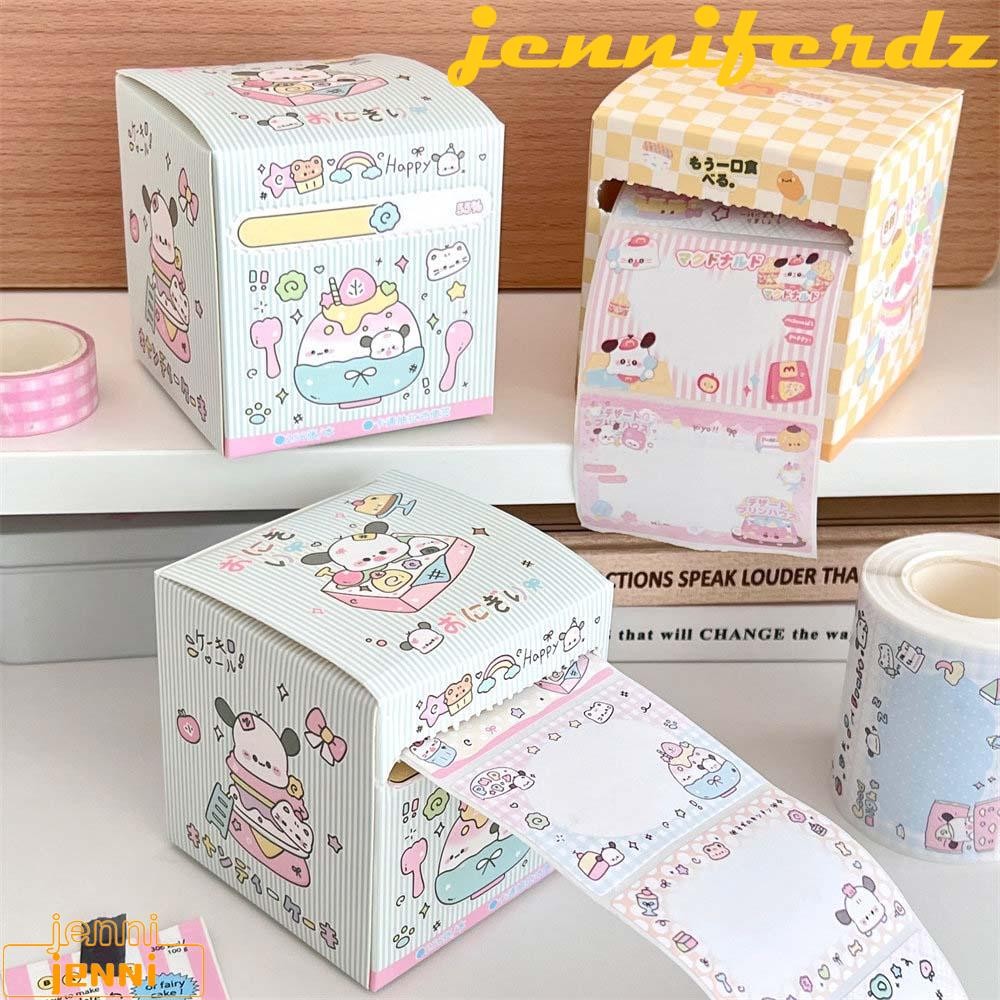 JENNIFERDZ 2 Styles Kuromi Note Paper Sticker, Pochacco Melody Memo ...