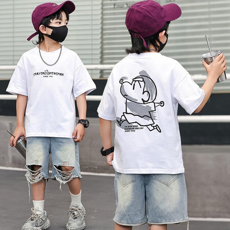 ‍READY STOCK ）Coolbo Pang-itaas ng mga bata pang-itaas ng mga bata tela ...