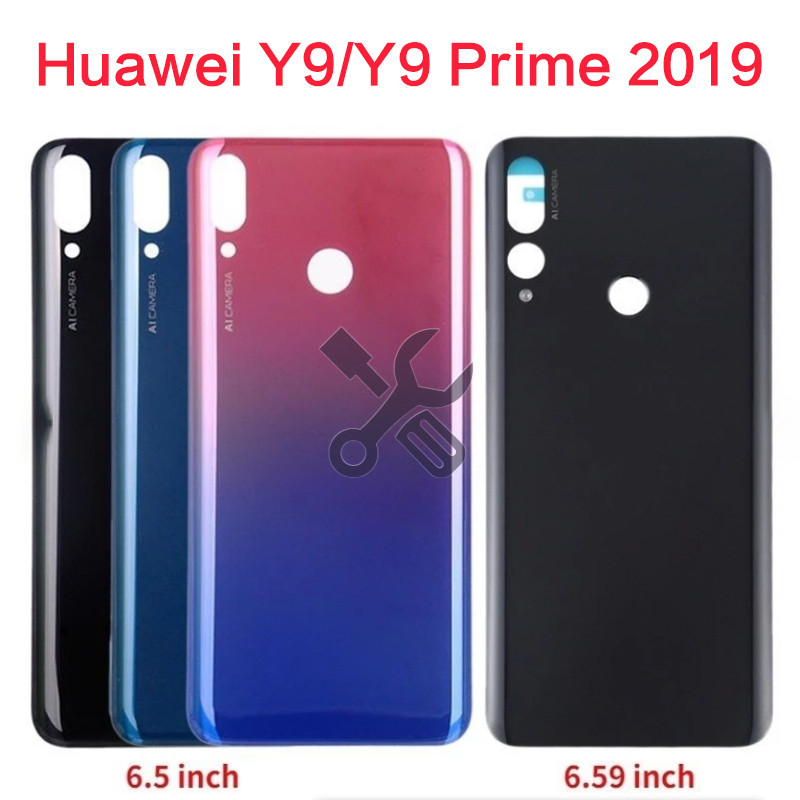 Huawei Y9 2019 Y9 Prime 2019 Replacement Case for Rear Housing Battery Cover and Back Door ...