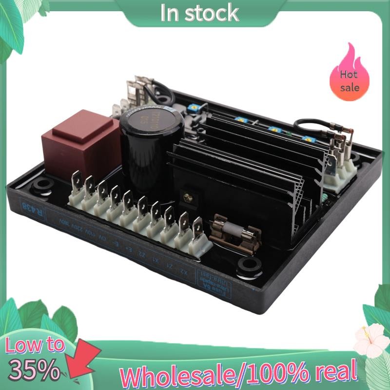 AVR R438 Automatic Voltage Regulator Alternator Stabilizer Fit for Leroy Somer Generator ...