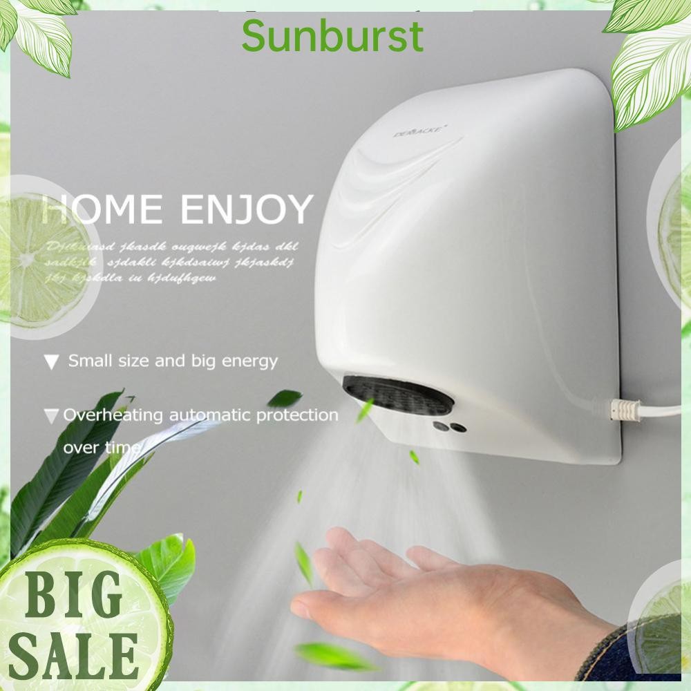 Hotel Smart Hand Dryer Fully Automatic Infrared Sensor Hand Drying ...