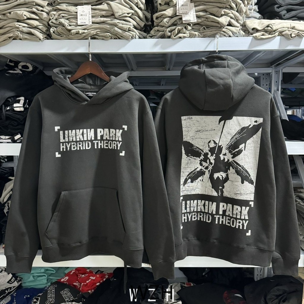 Linkin Park Linkin Park Rock Band Punk Vintage Street Hooded Sweater ...