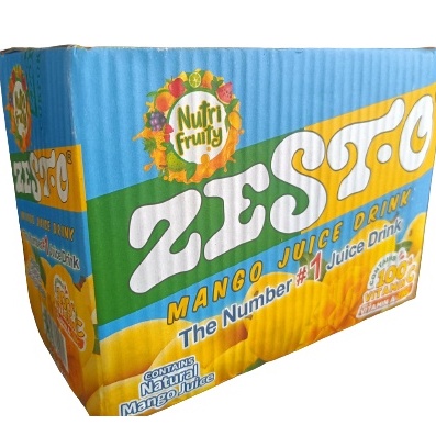 TS Zest-O Mango Juice Drink 1 box (200mLx10) Pambaon for Kids Zesto ...