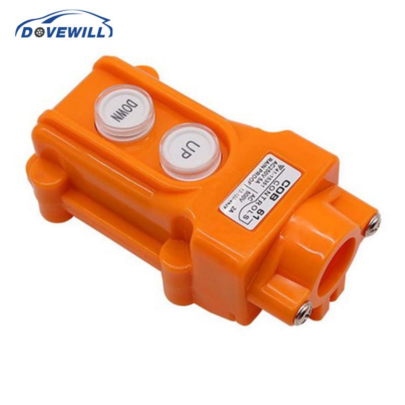 [Dovewill] 1pc COB61 Hoist Push Button Switch Crane Pendant 2 Ways UP Down 2/5A Orange | Shopee ...