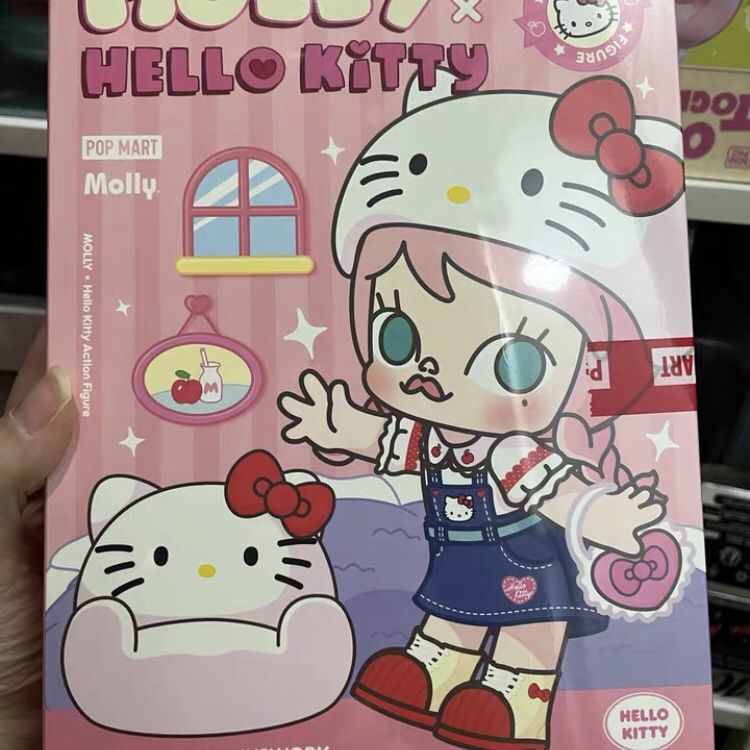 Pop Mart MOLLY x HELLO KITTY Movable Doll BJD 3UKN | Shopee Philippines
