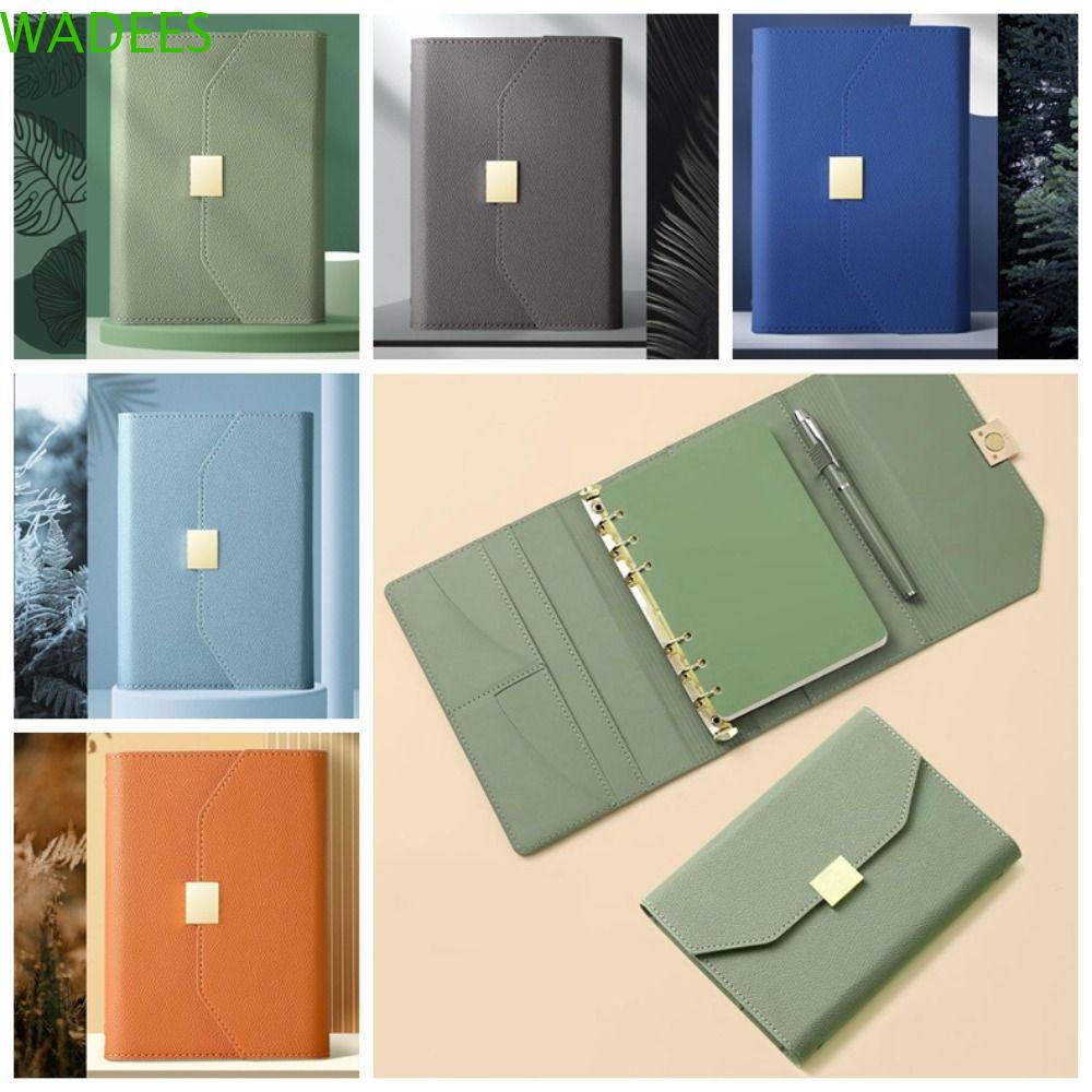 WADEES A5 A6 Binder Notebook, Journal Agenda Planner Paper Cover ...