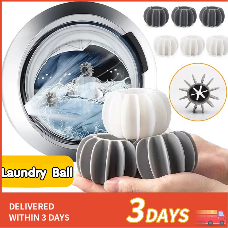 Silicone Laundry Ball/Reusable Anti-winding Clothes Cleaning Ball ...